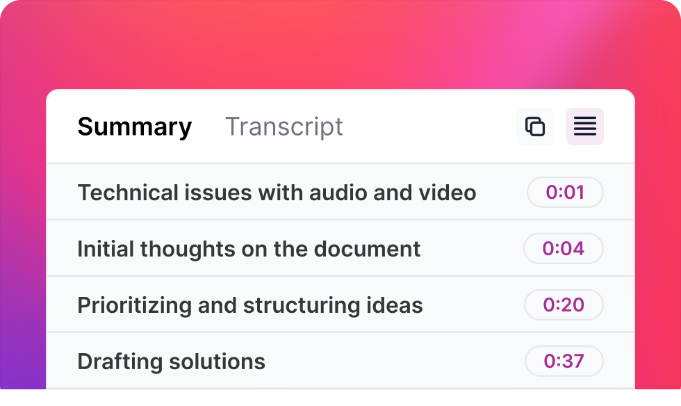 AI Video Summarizer | ScreenApp